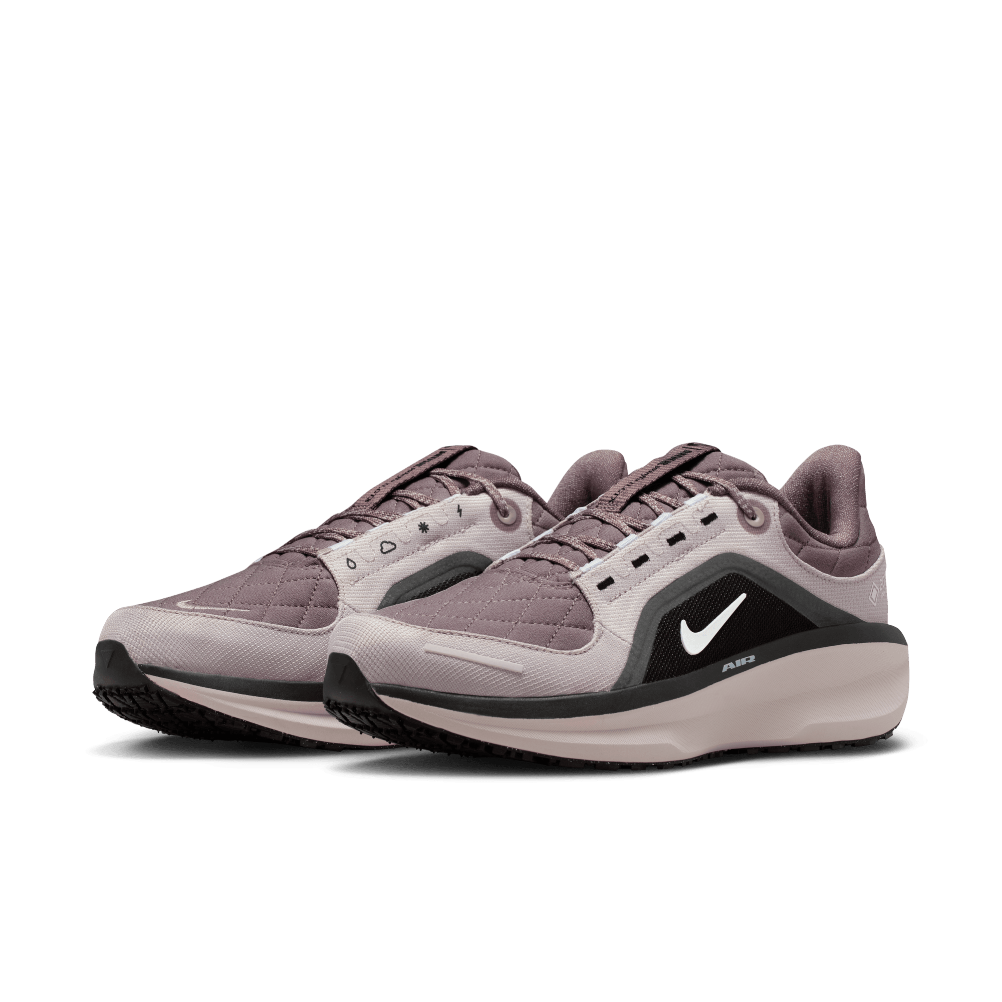 NIKE WINFLO 11 GORE-TEX WOMEN'S WATERPROOF ROAD RUNNING SHOES TAUPE ...