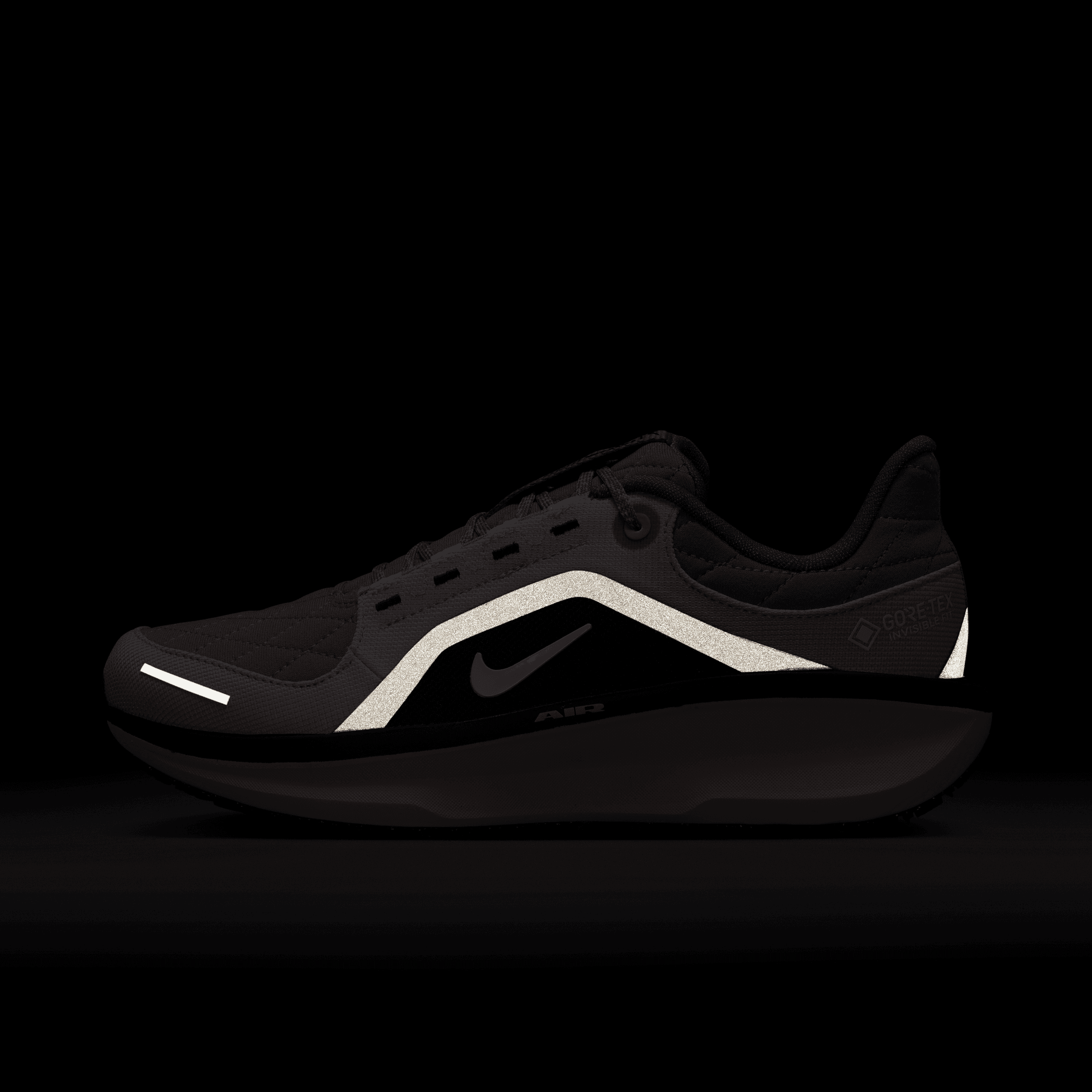 NIKE WINFLO 11 GORE-TEX WOMEN'S WATERPROOF ROAD RUNNING SHOES TAUPE ...