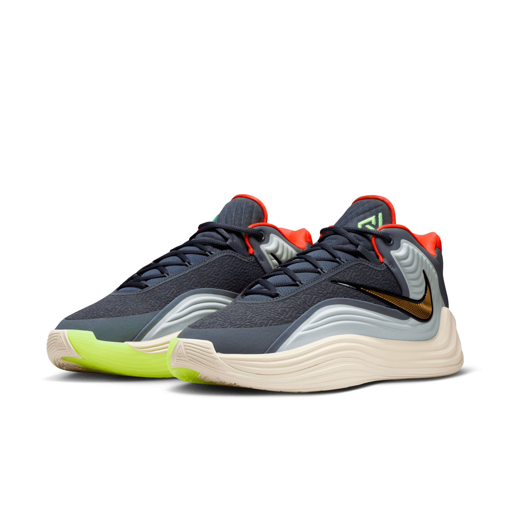 GIANNIS FREAK 7 EP BASKETBALL SHOES COOL GREY/YELLOW GOLD-COCONUT MILK ...