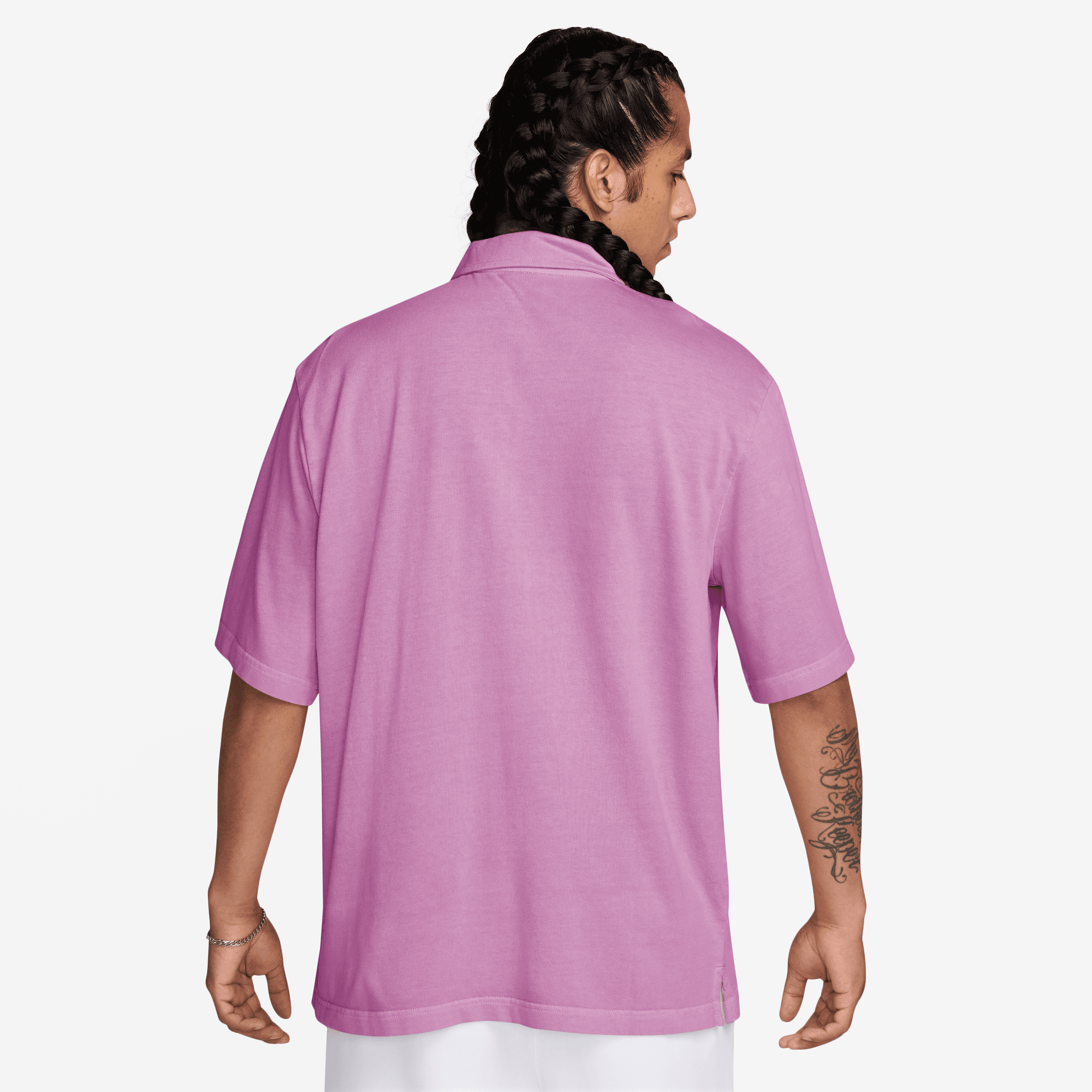 AS M NK CLUB JERSEY POLO WASHE LT MAGENTA – Park Access