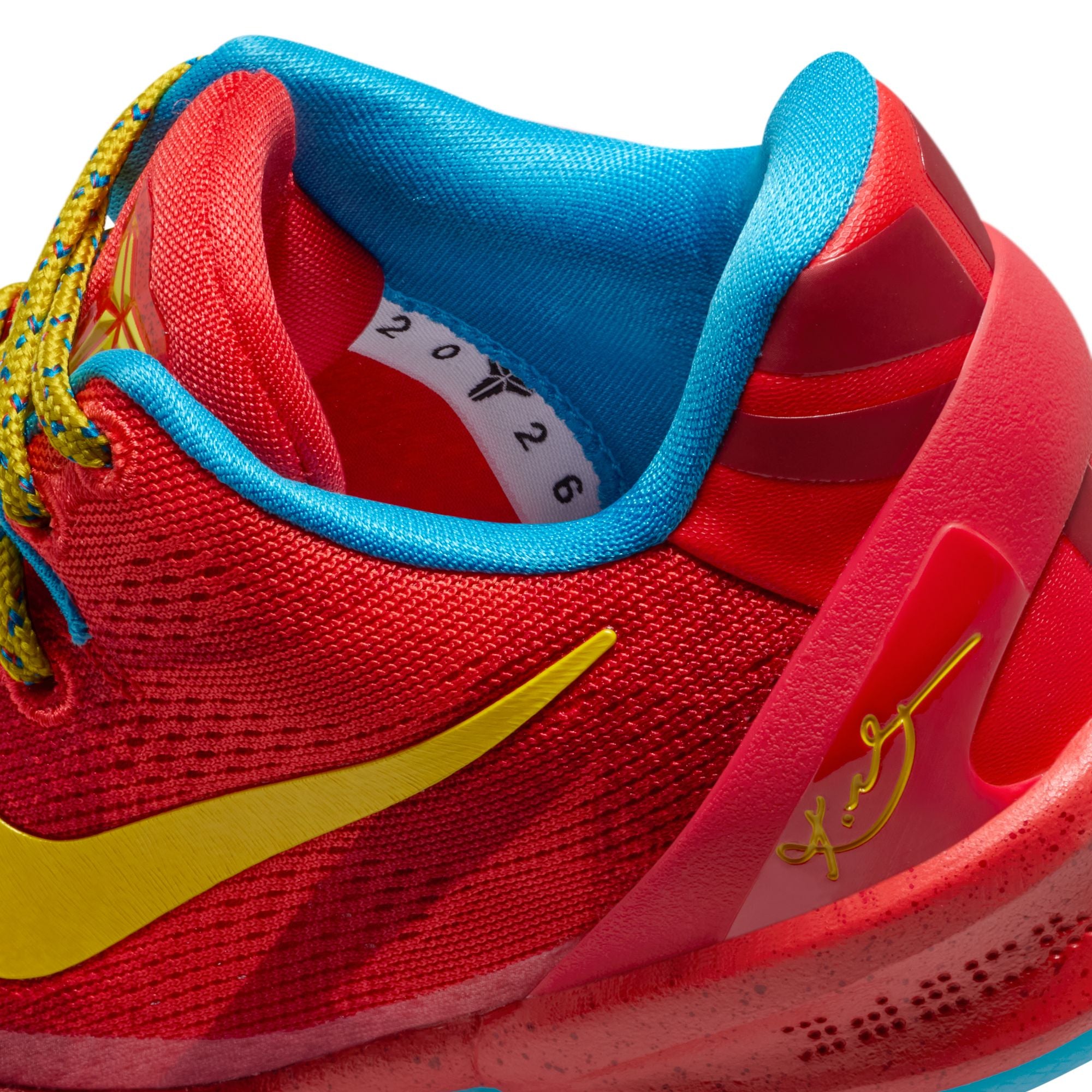 HOBE LUNAR NEW YEAR BIG KIDS' BASKETBALL SHOES LT CRIMSON/BRIGHT CITRON ...