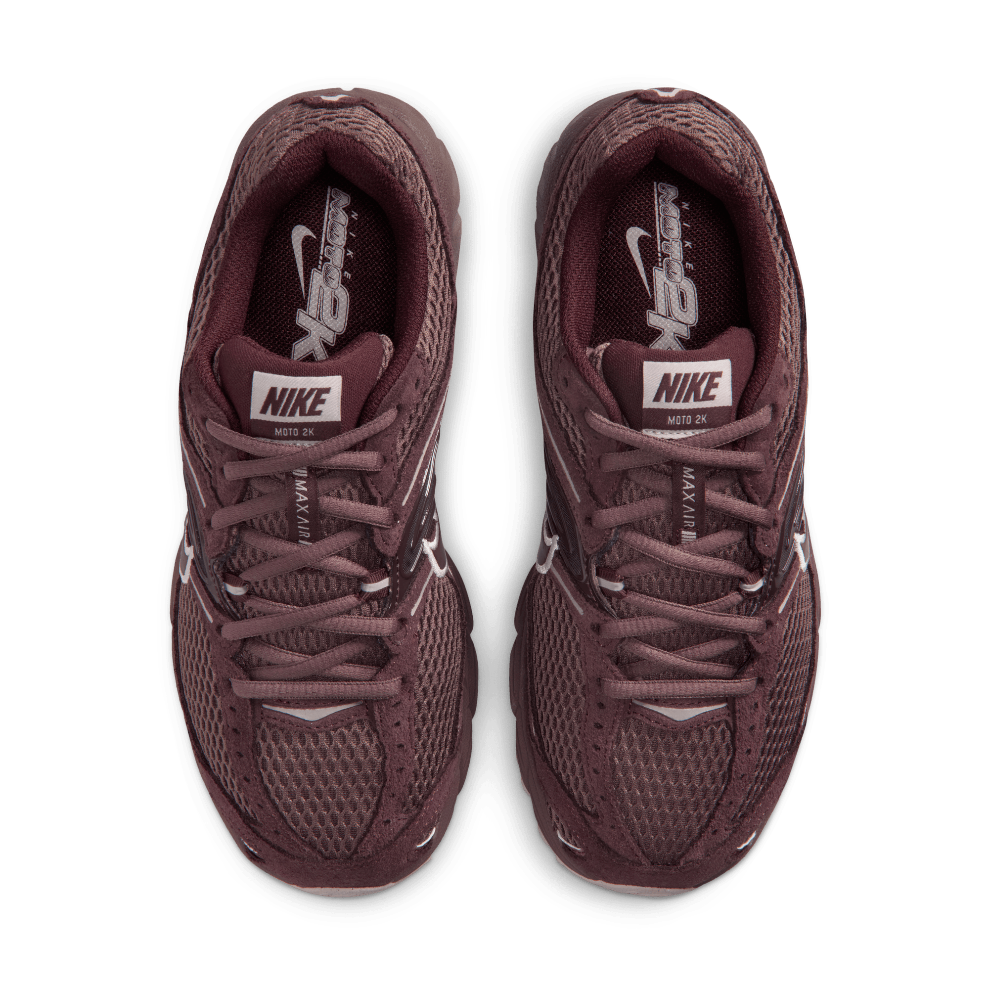 NIKE AIR MAX MOTO 2K SE WOMEN'S SHOES TATTOO/BURGUNDY CRUSH-PLATINUM ...